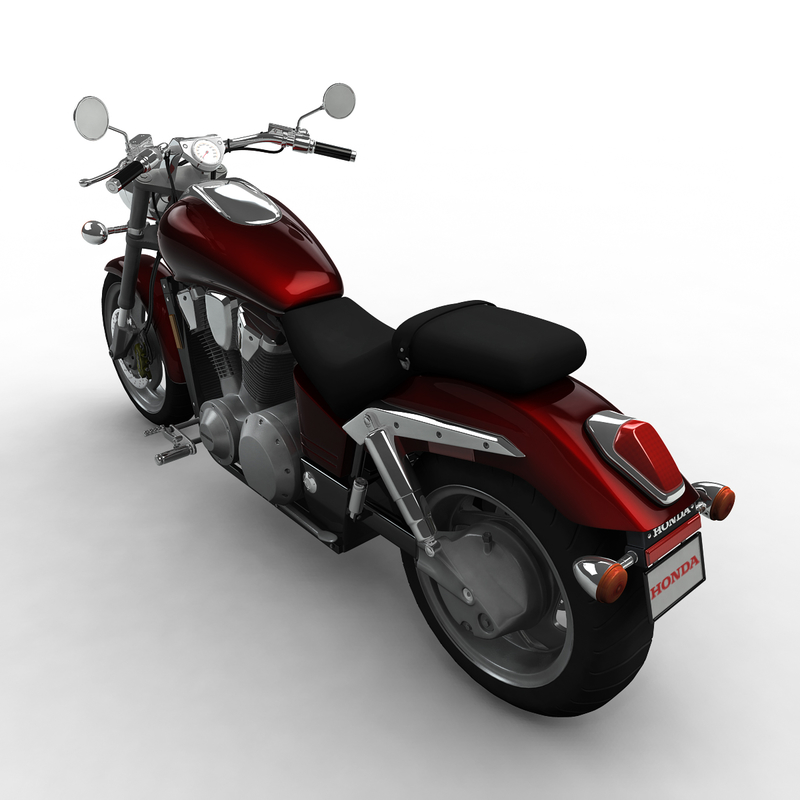 3d honda vtx model
