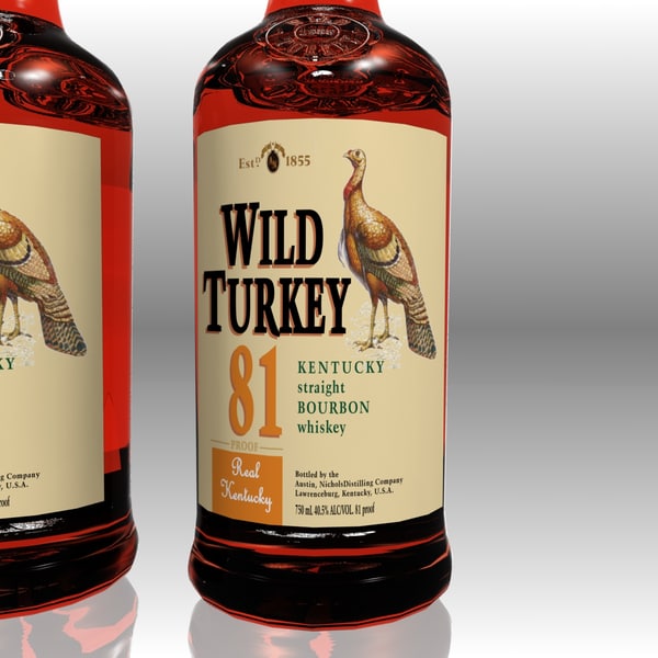 3ds realistic wild turkey set