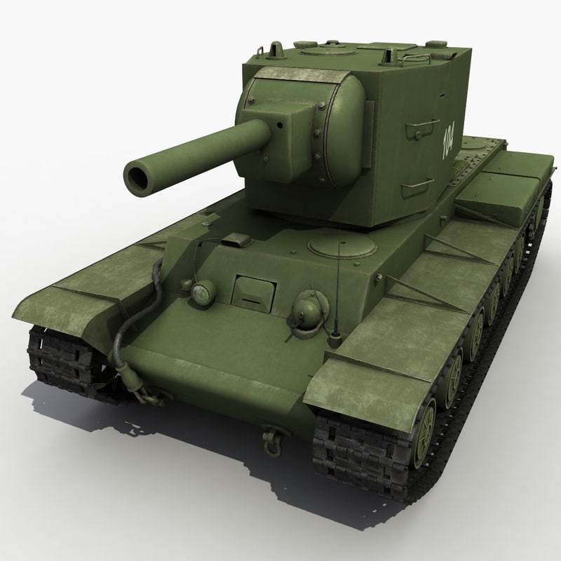 3d kv-2 2 modeled model