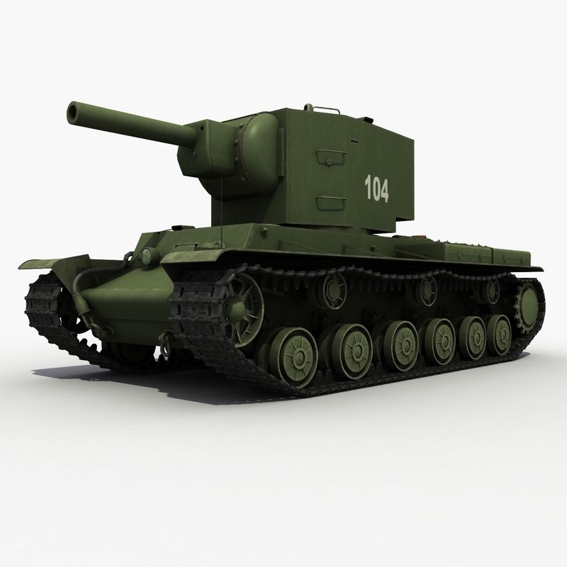 3d kv-2 2 modeled model