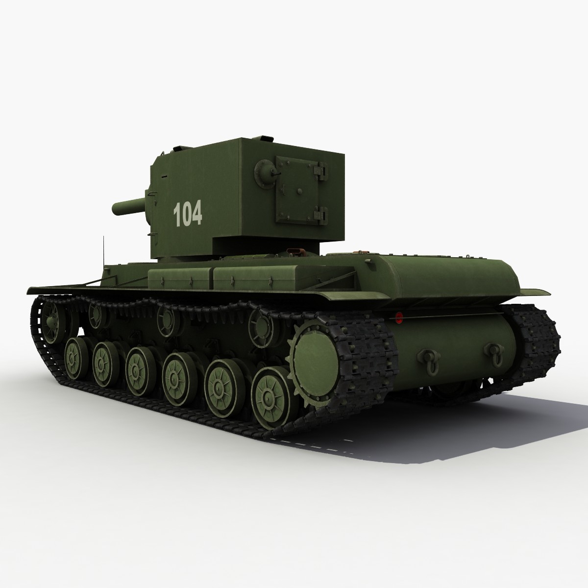 3d kv-2 2 modeled model