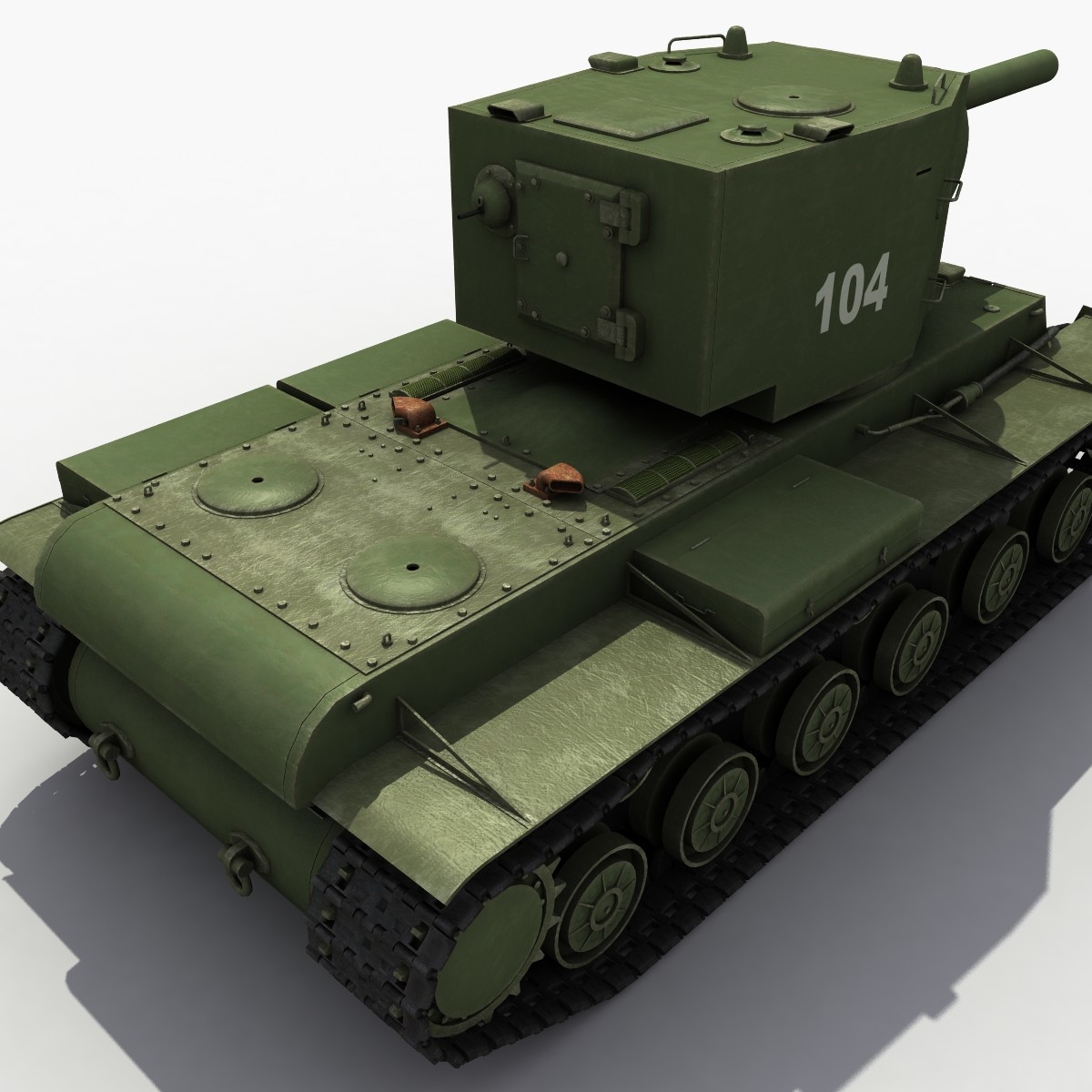3d kv-2 2 modeled model