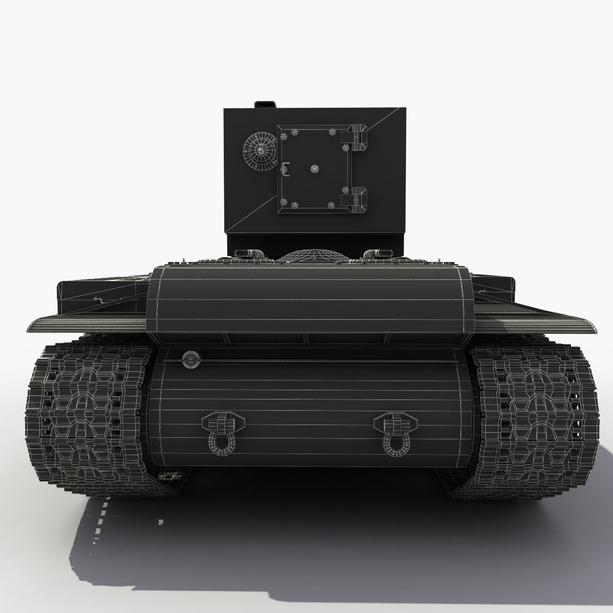 3d kv-2 2 modeled model