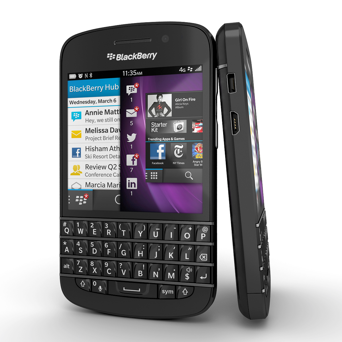 max version smartphone blackberry q10