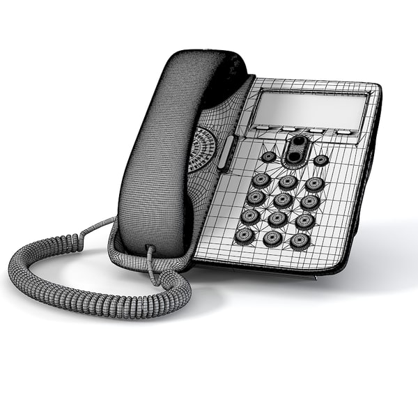 3d cisco telephone model