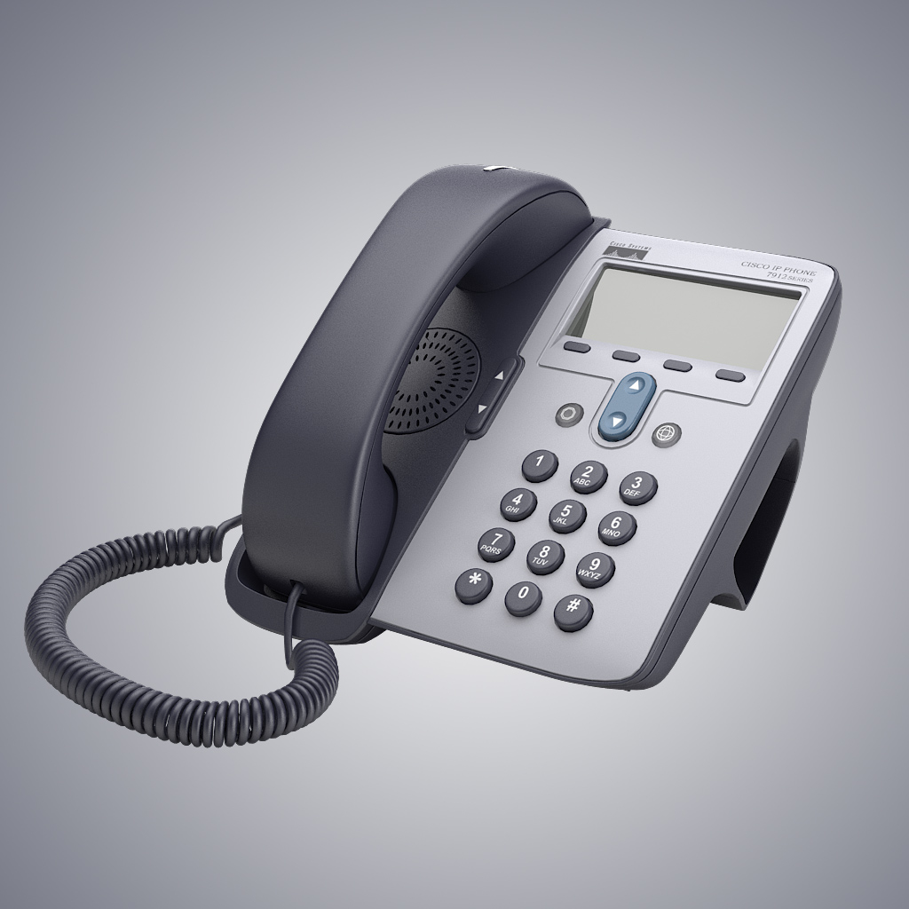 3d cisco telephone model