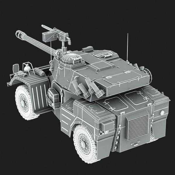 south african eland 90 3d model