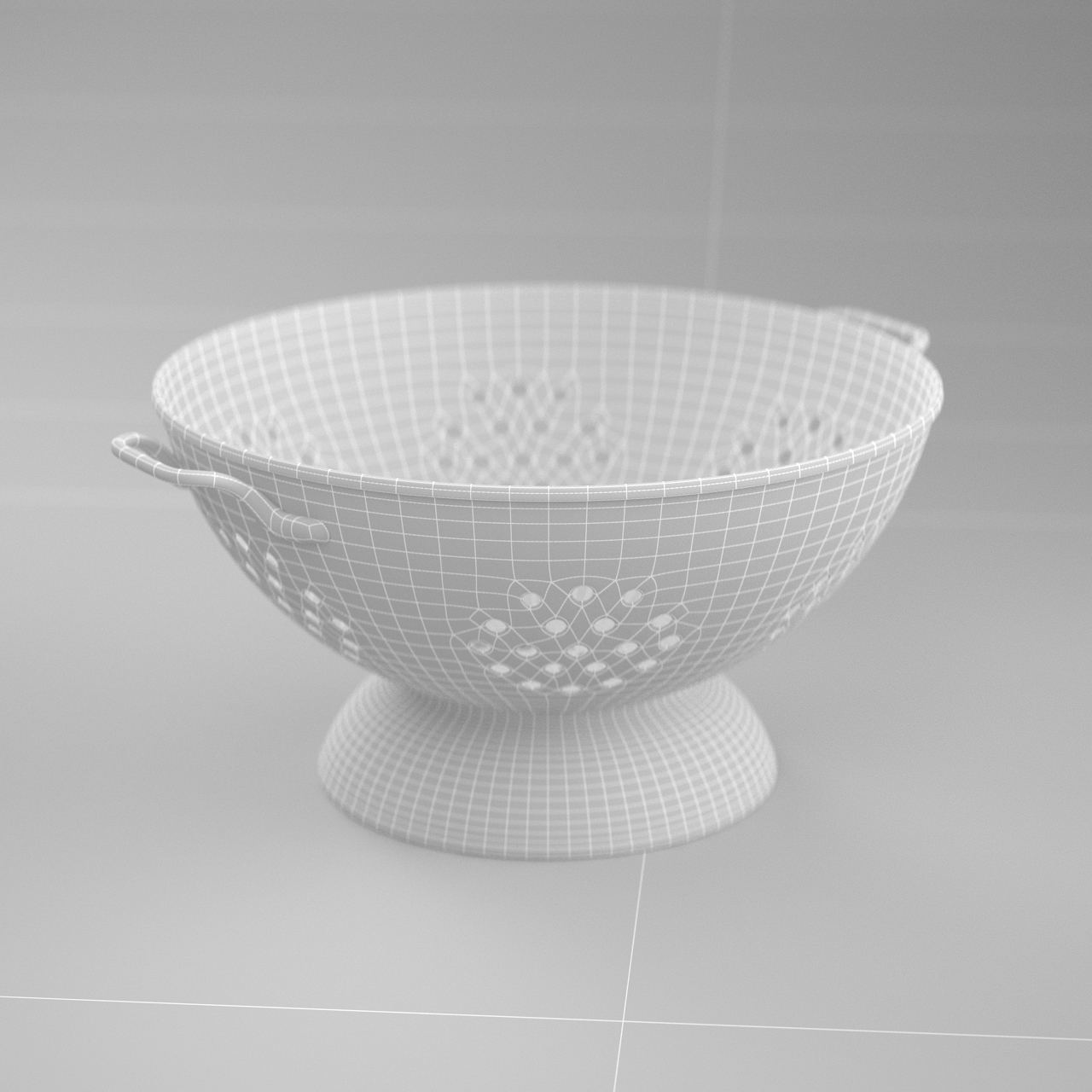 3d model colander