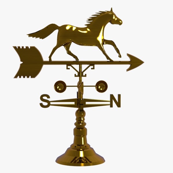 weather vane 3d model