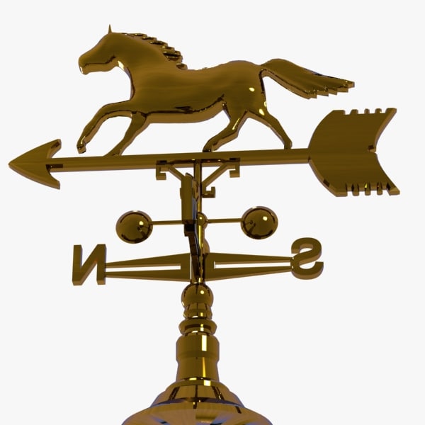 weather vane 3d model