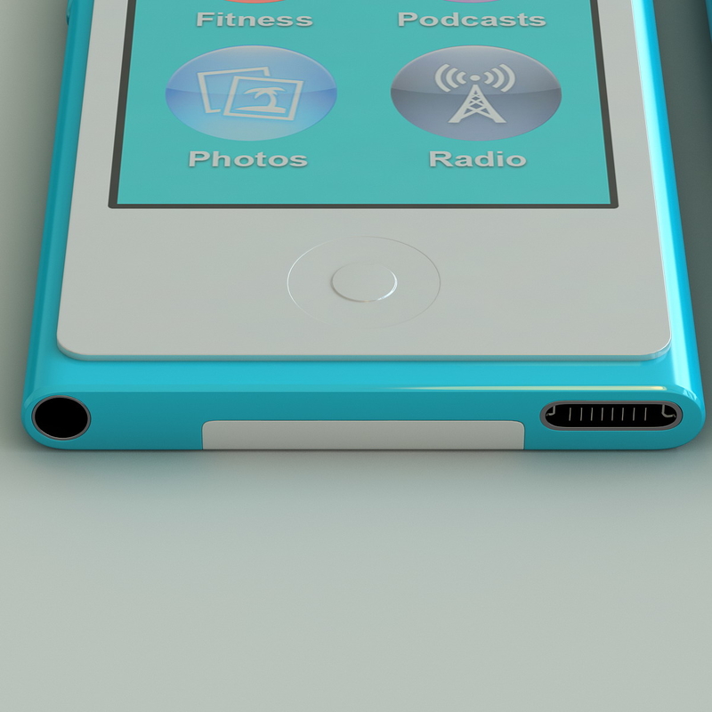 ipod nano 3d max