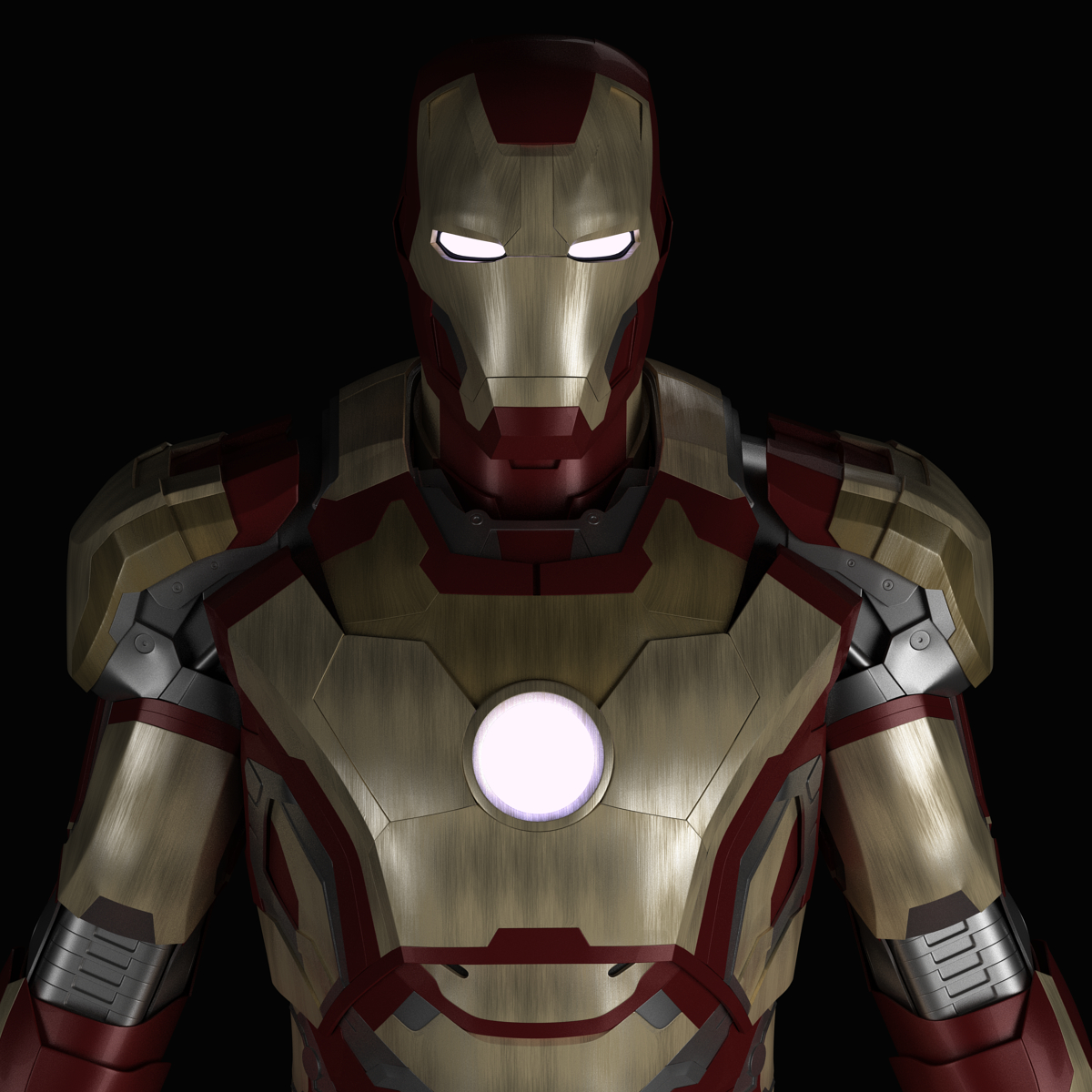 3d ironman mark armor