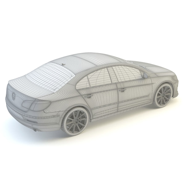 car rigging 3d model