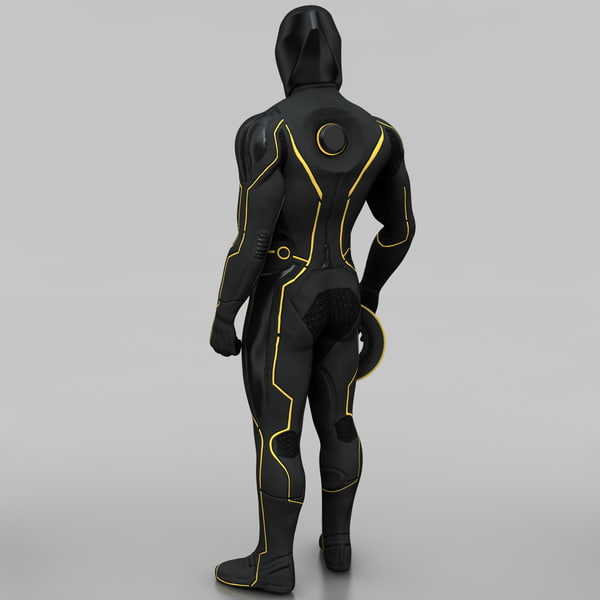 tron legacy character pose 3ds