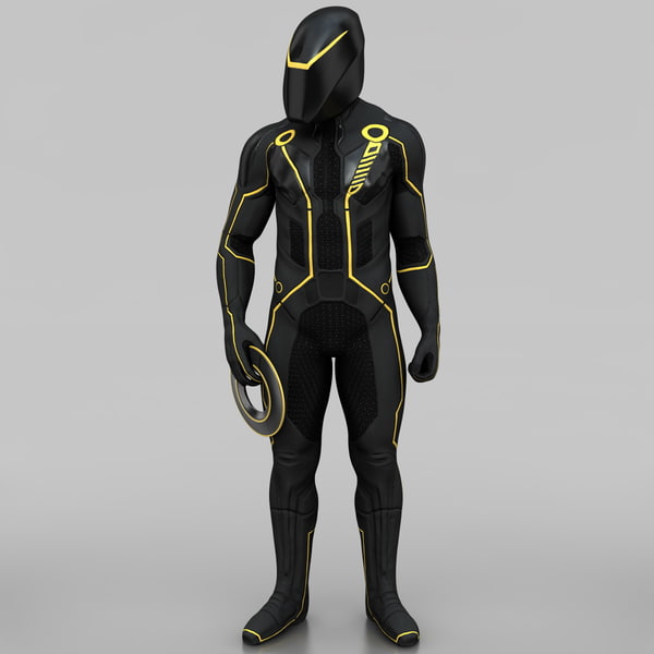 tron legacy character pose 3ds
