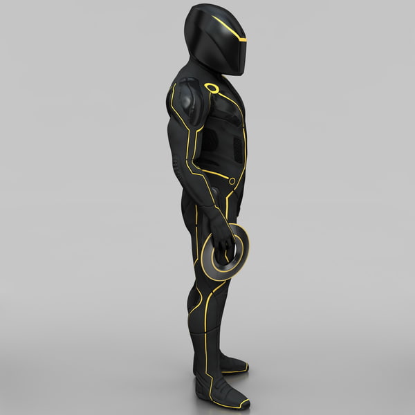 tron legacy character pose 3ds