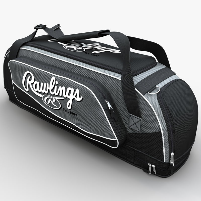3d baseball equipment bag