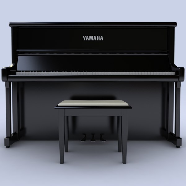 3d piano keyboard instrument model