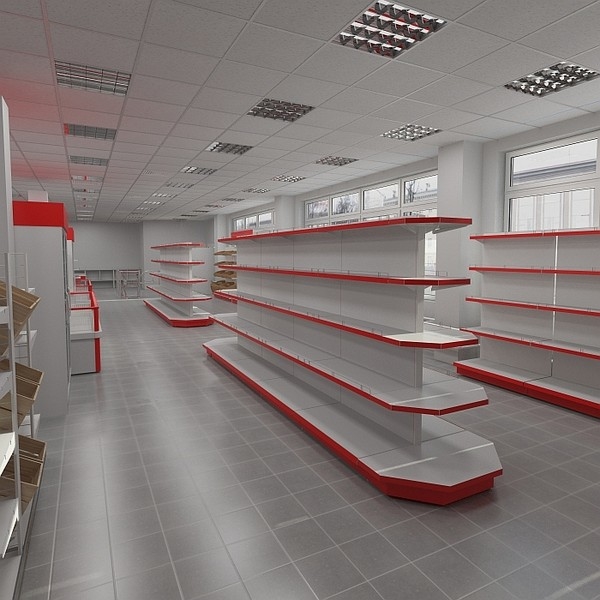 Store Interior 3D Models for Download | TurboSquid