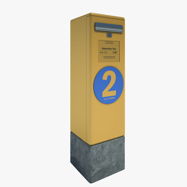 mail post box 3d 3ds