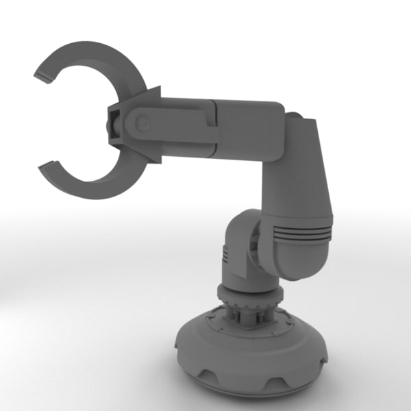 3d max robotic claw