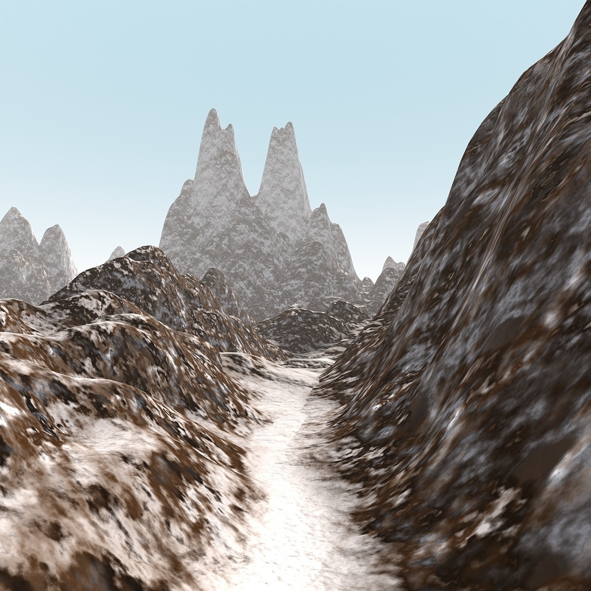 3d model land terrain
