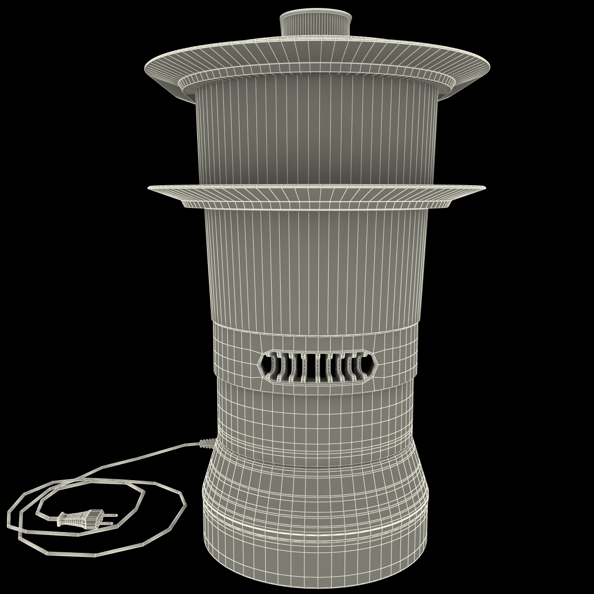 3d 4 quart food steamer model