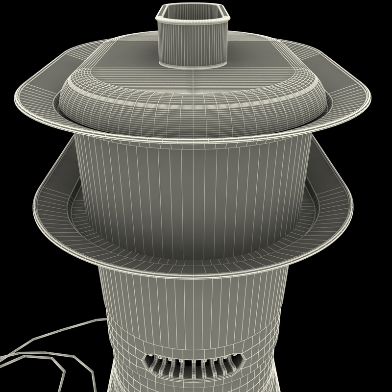 3d 4 quart food steamer model