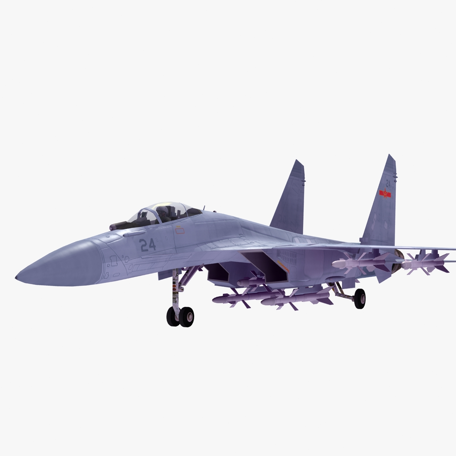 shenyang j15 flying shark 3d model