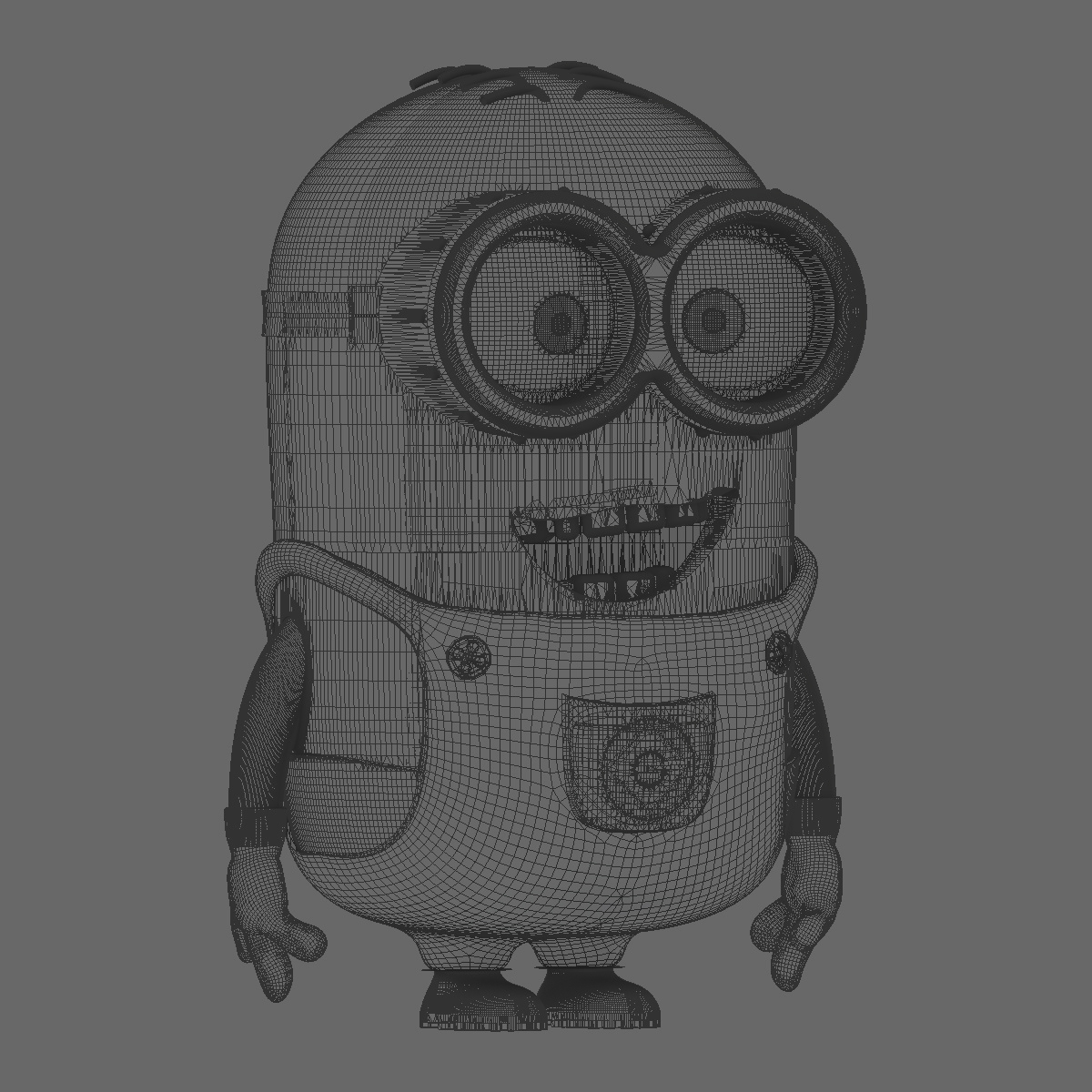 3d minion character despicable
