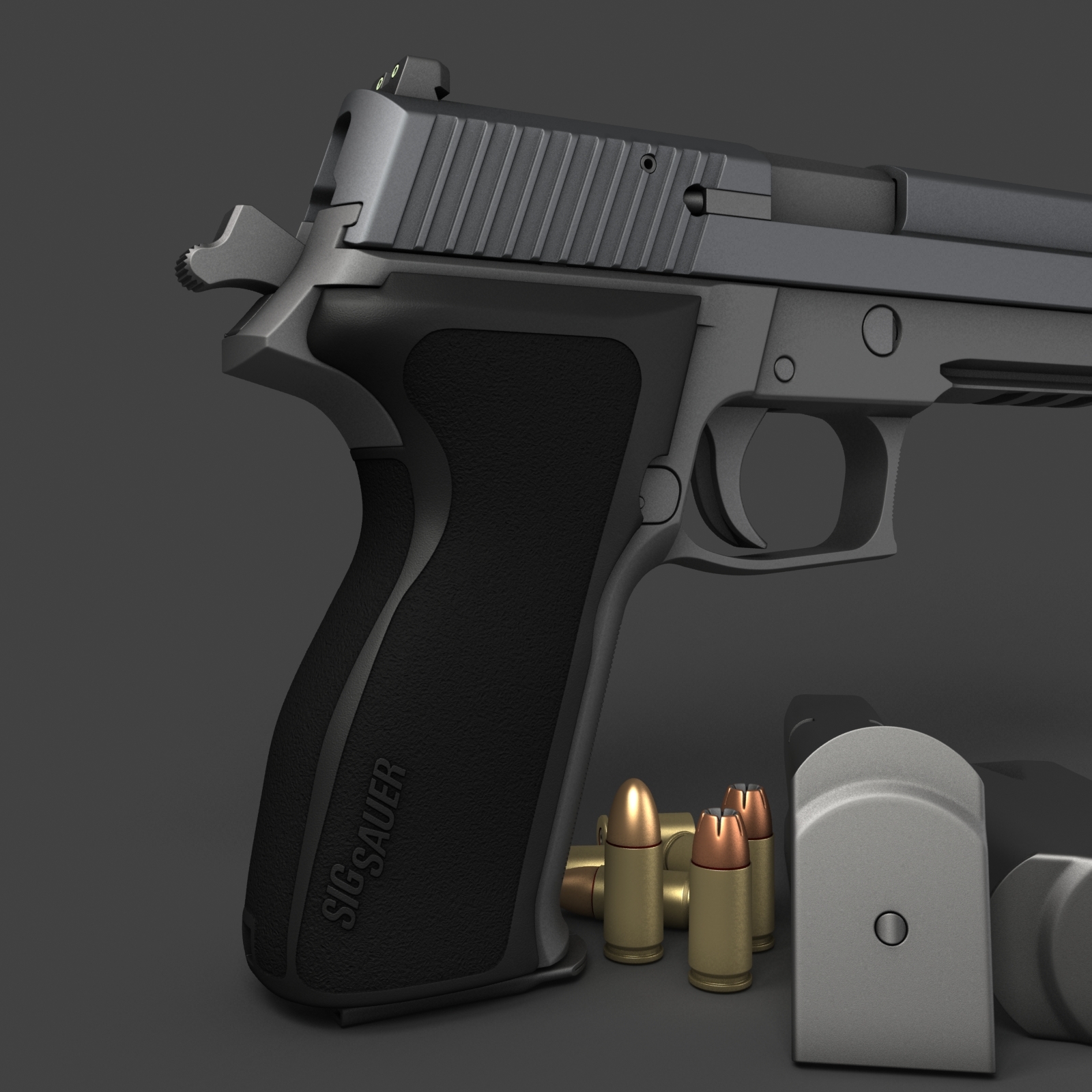3d sig sauer p226 pistols model