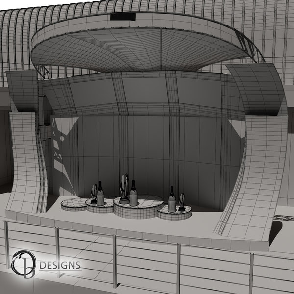 3d formula podium model