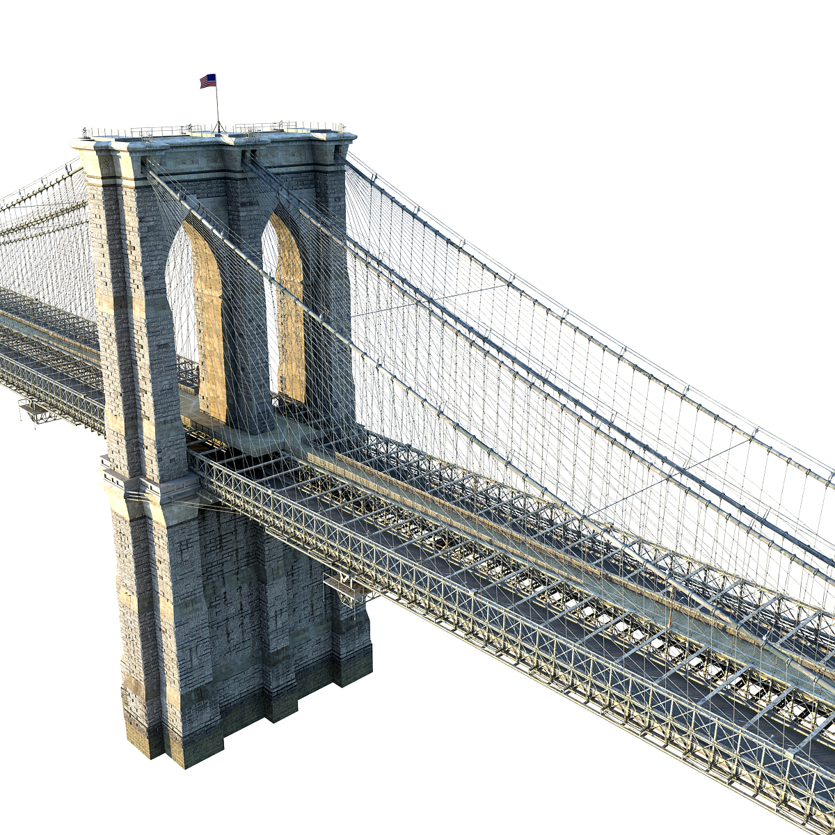 brooklyn bridge c4d