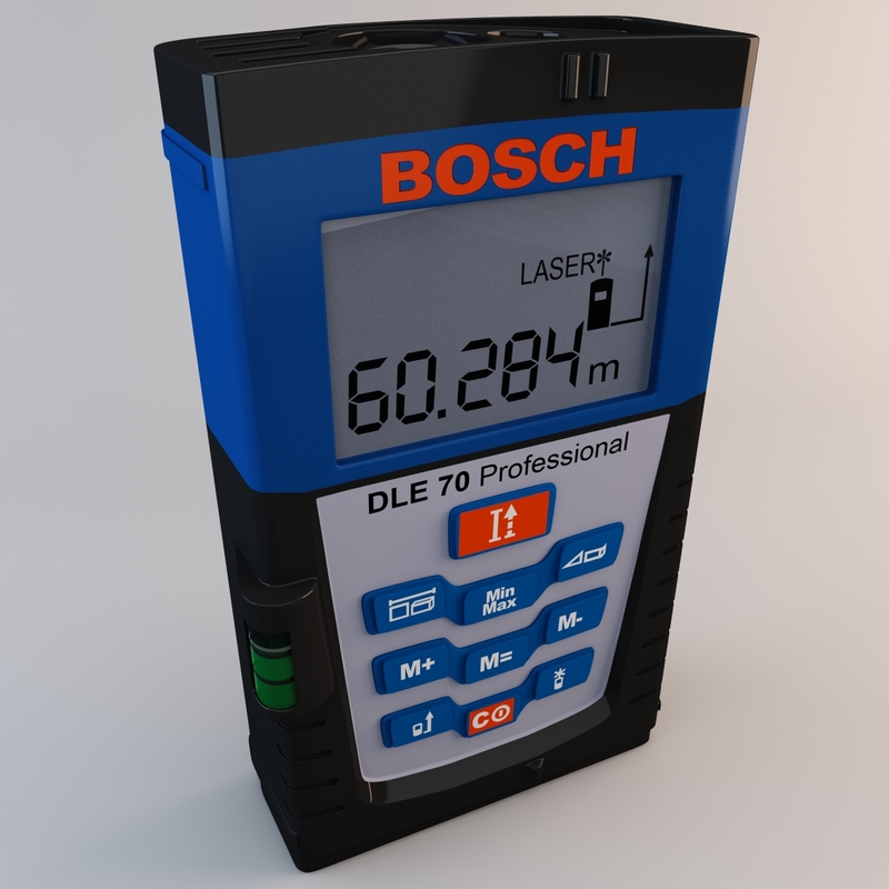 bosch dle 70 laser 3d model