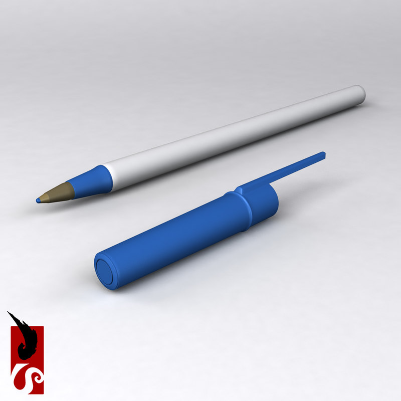 3d model of pen