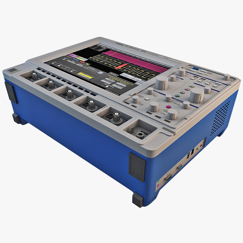 3d model lecroy waverunner oscilloscope
