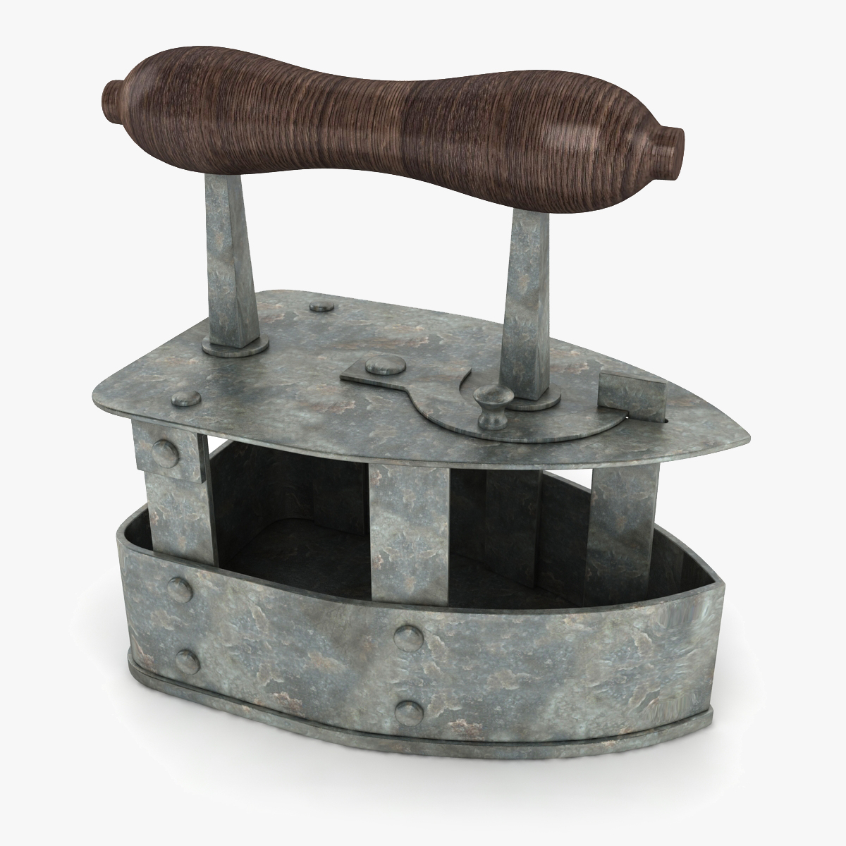 3d model es iron antique