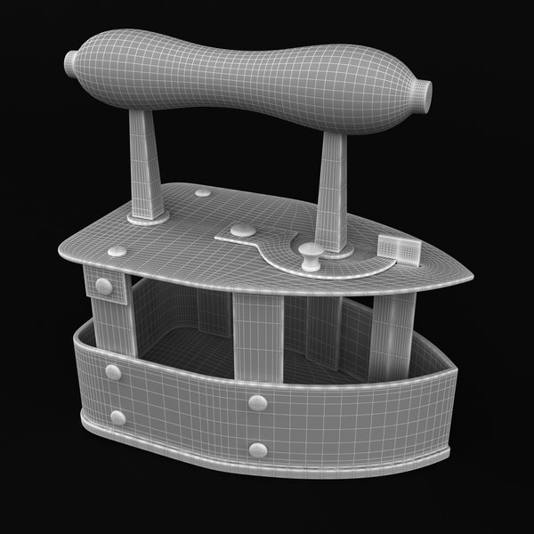 3d model es iron antique