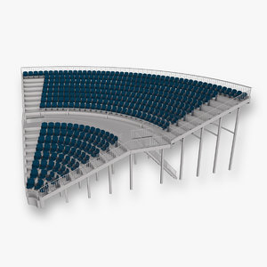 Stadium Seating 3D Models for Download | TurboSquid