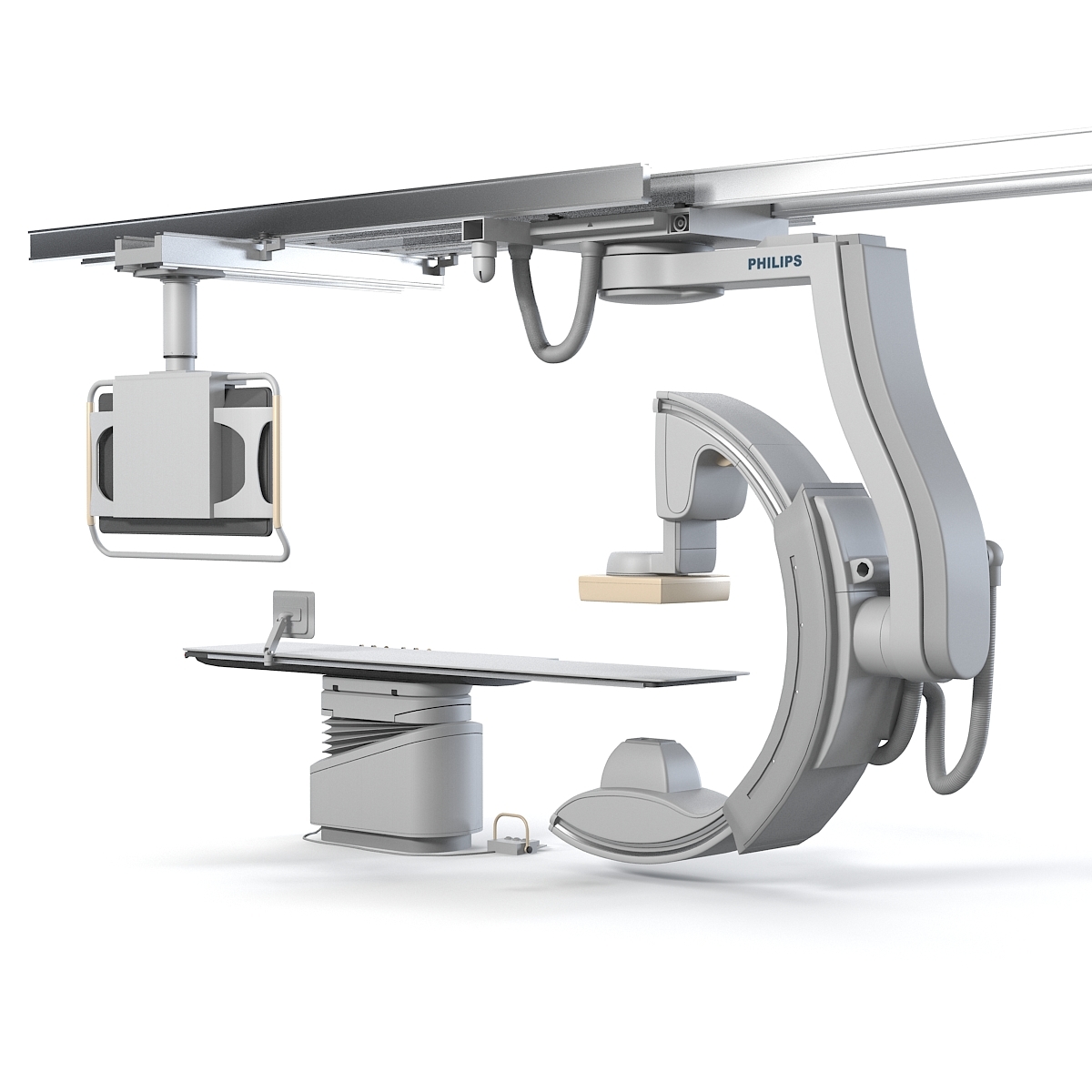 philips multidiagnost eleva 3d model