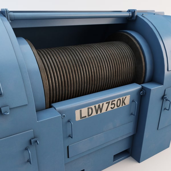 rig draw-works 3d model