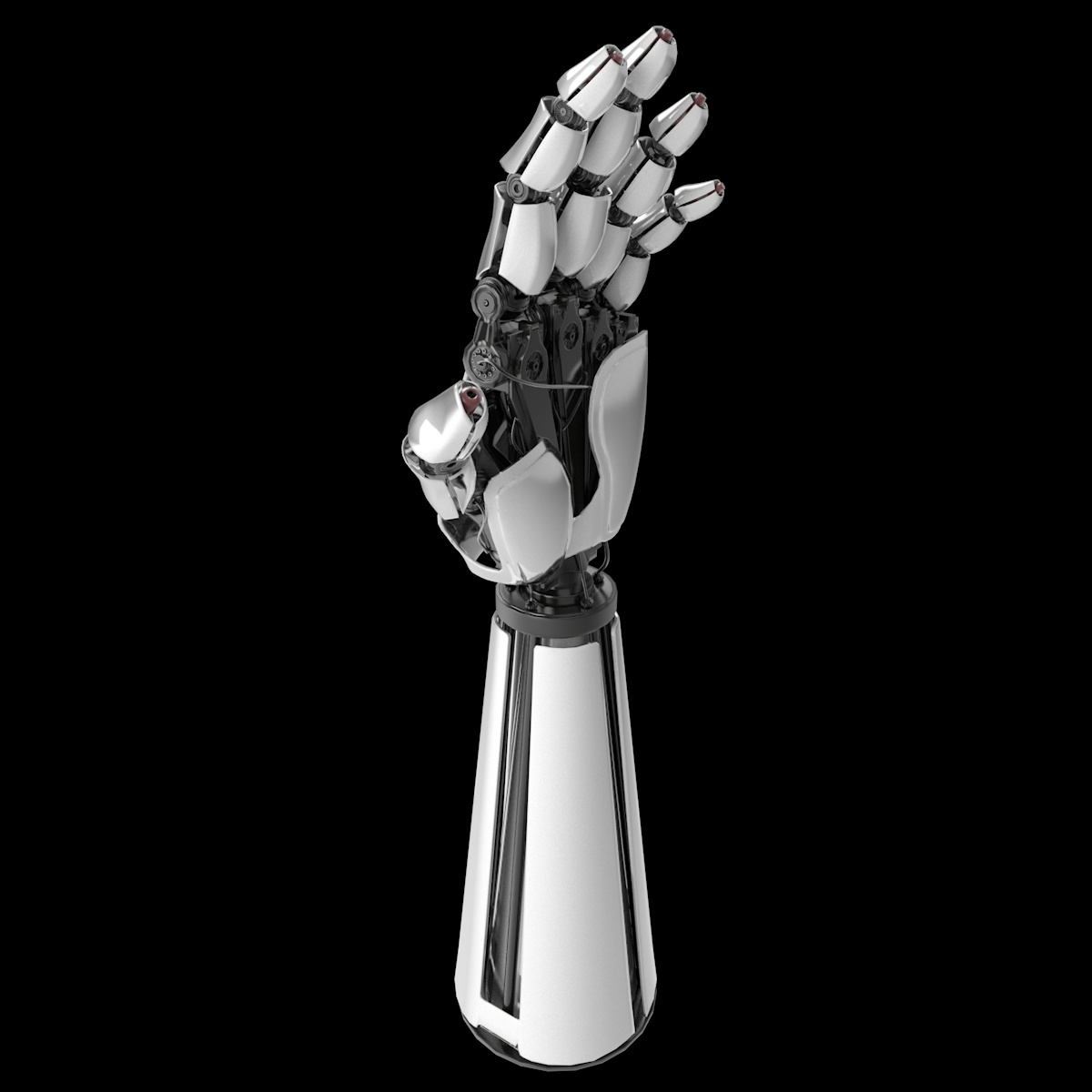 robot hand c4d
