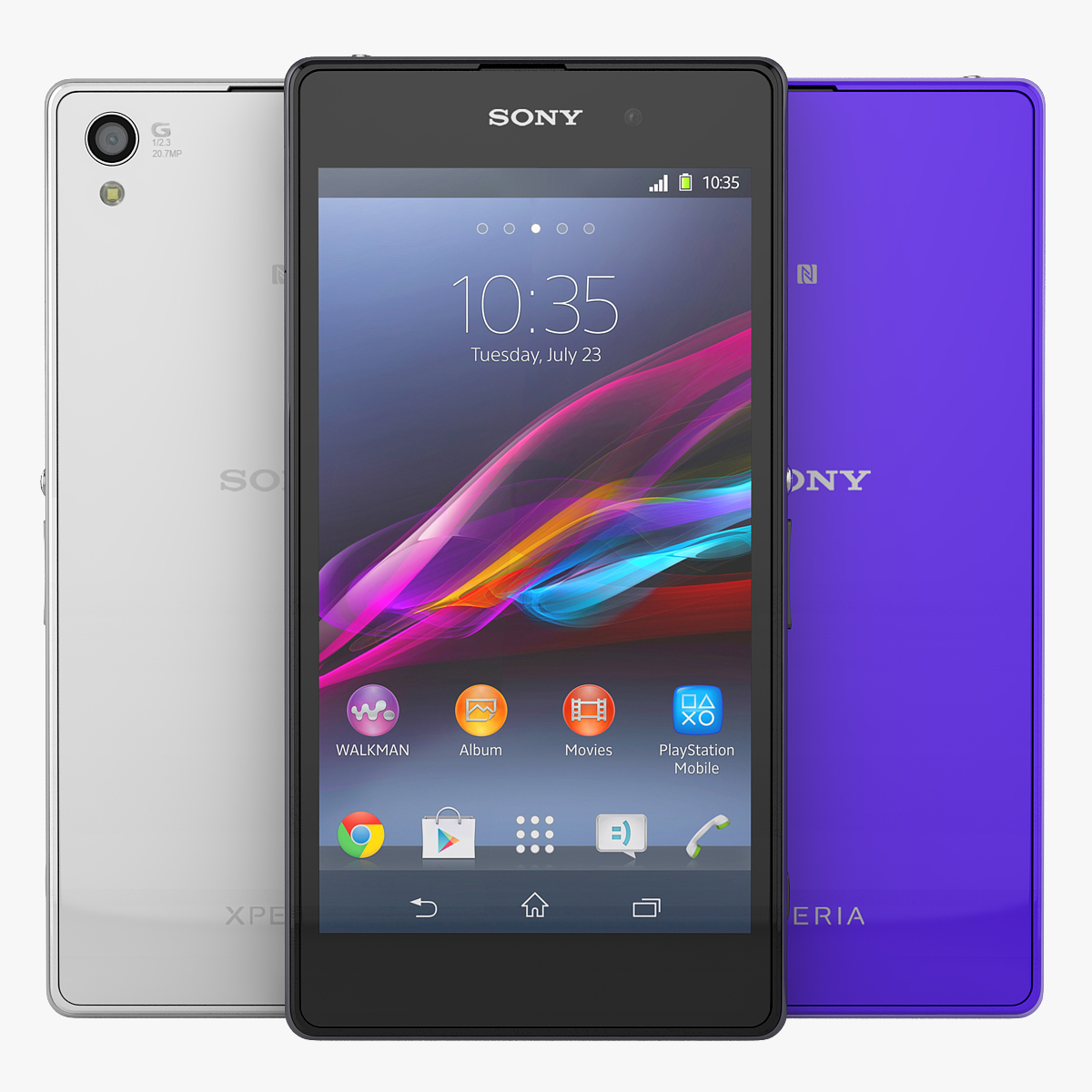s sony z1 black