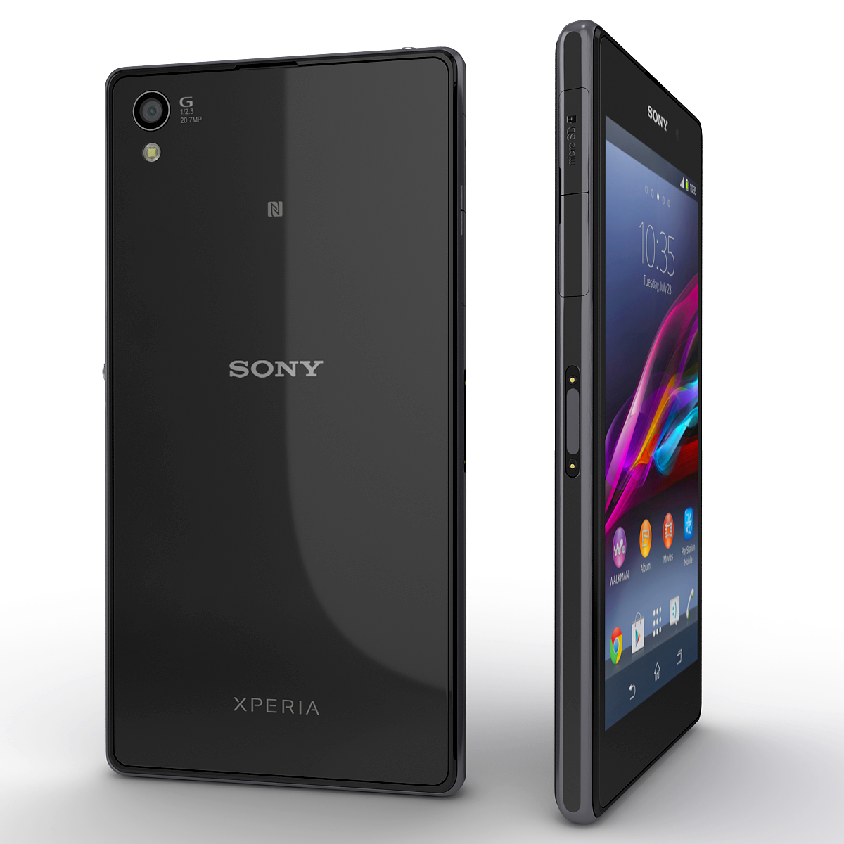 s sony z1 black