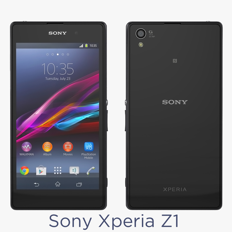s sony z1 black