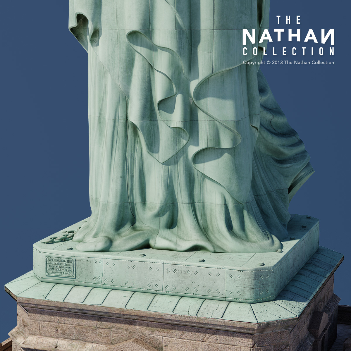 3d model of statue liberty