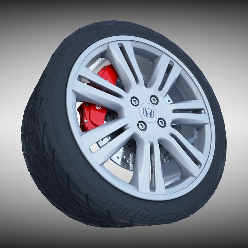 3ds honda alloy wheel
