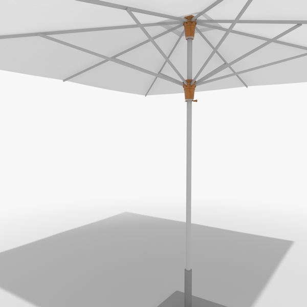 3d model parasol sunshade