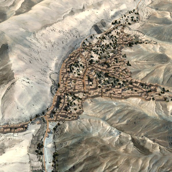 3d city town