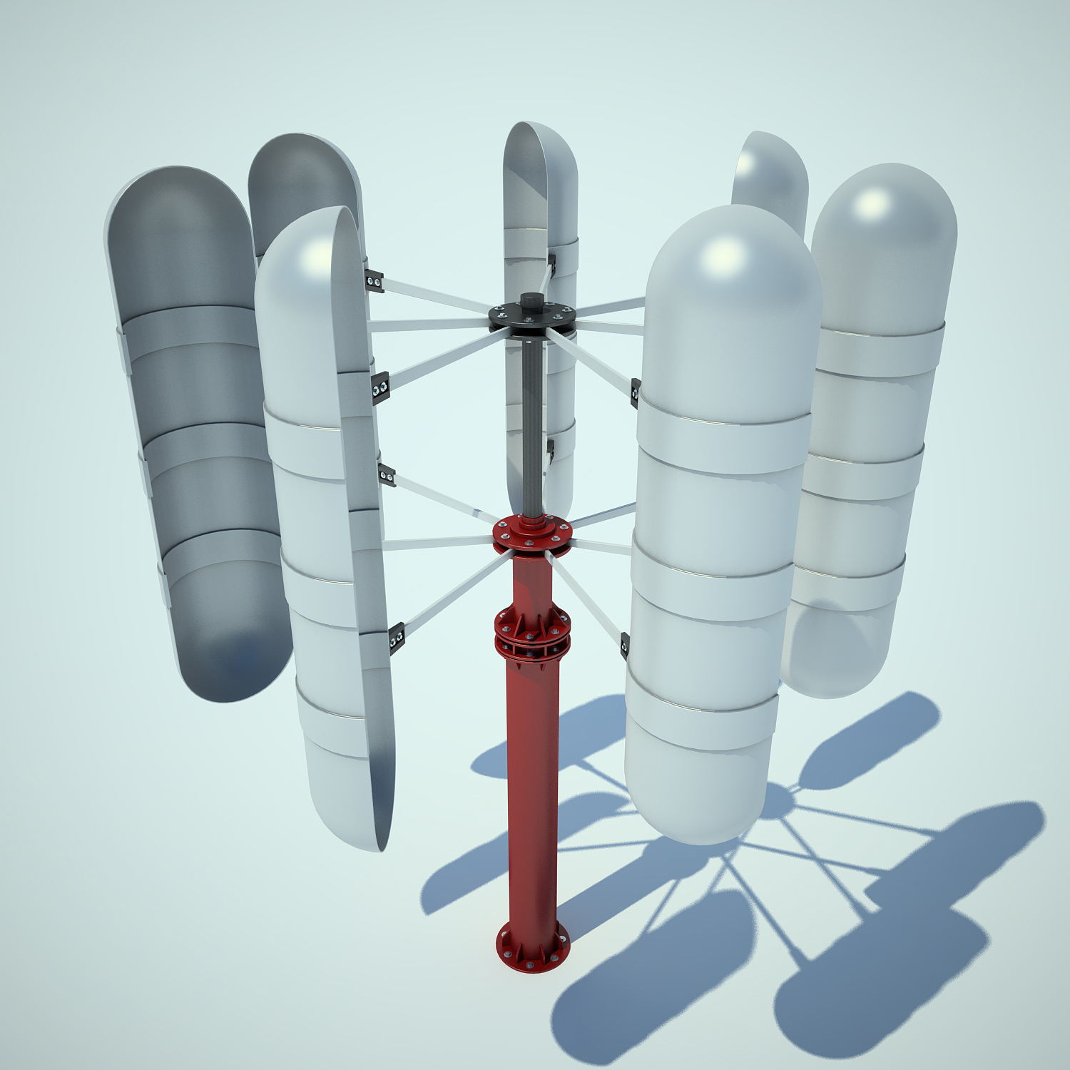 3d model wind turbine